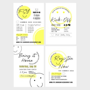 5x7 FSY LDS Youth Flyer Printable 4 Flyers for the Strength | Etsy