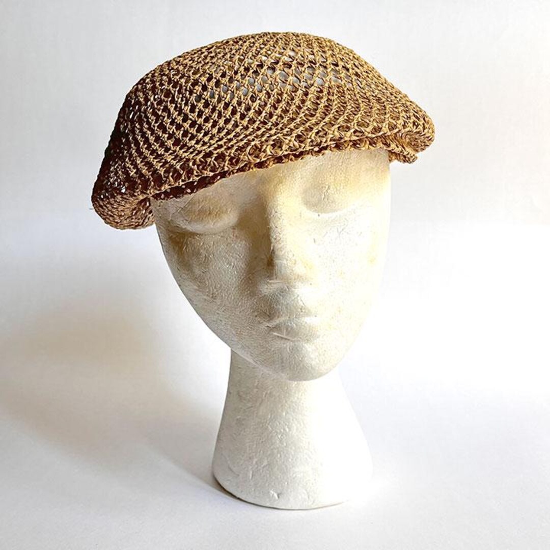 Ascot Style Cap Woven Straw - Etsy