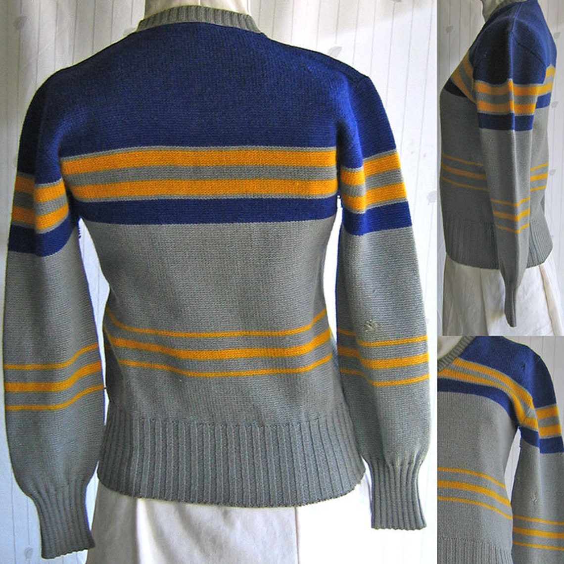 Men's Vintage Sport Sweater - Etsy