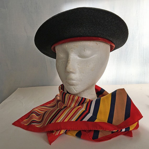 Vintage Straw Beret 1940-1950 - Gem