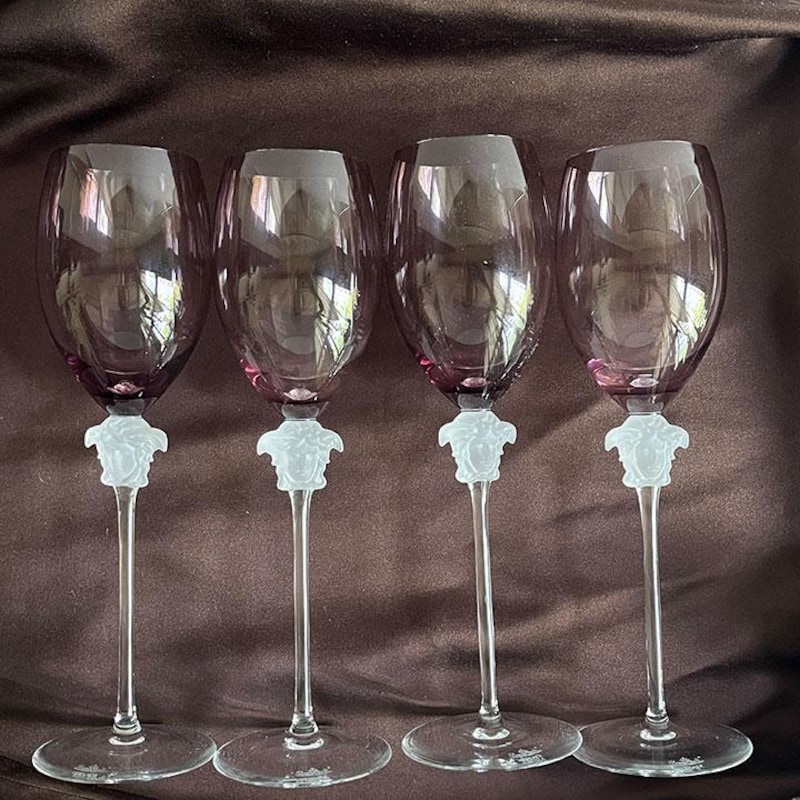 Versace Drink Glasses - Etsy