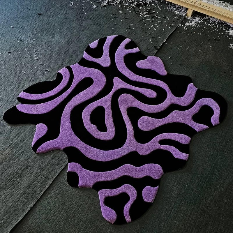 Blob Rug - Etsy