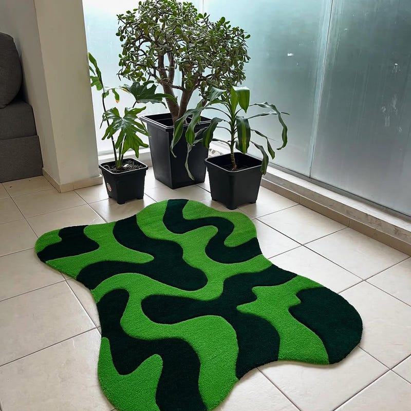 Blob Rug - Etsy