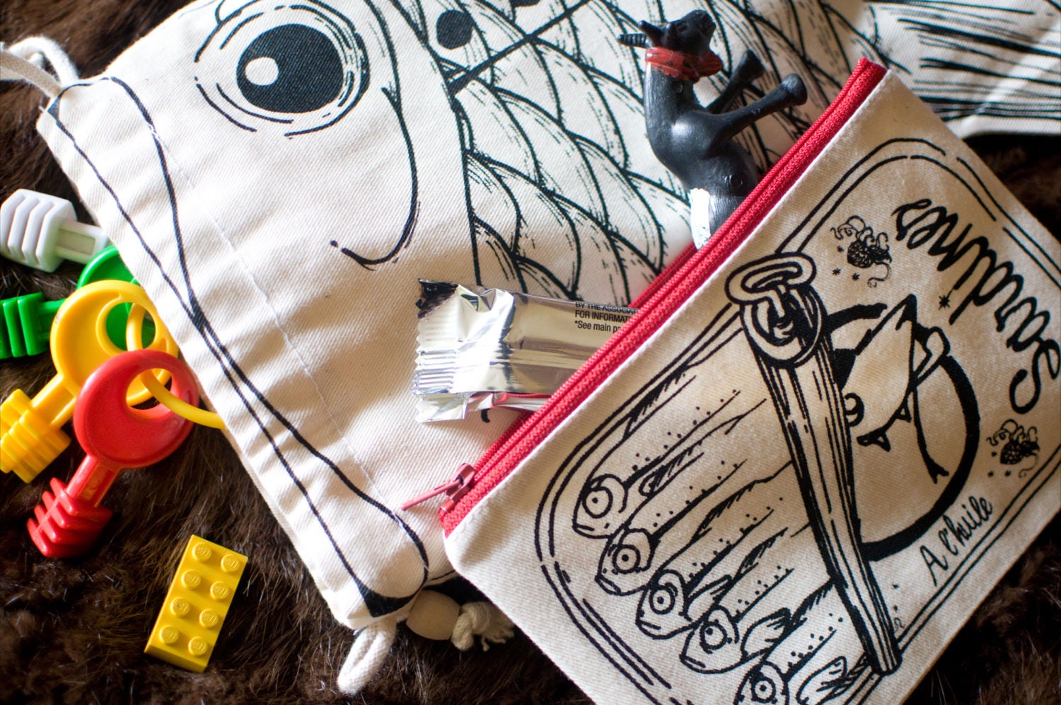 Sardine Bag /// Sac Sardine - Etsy