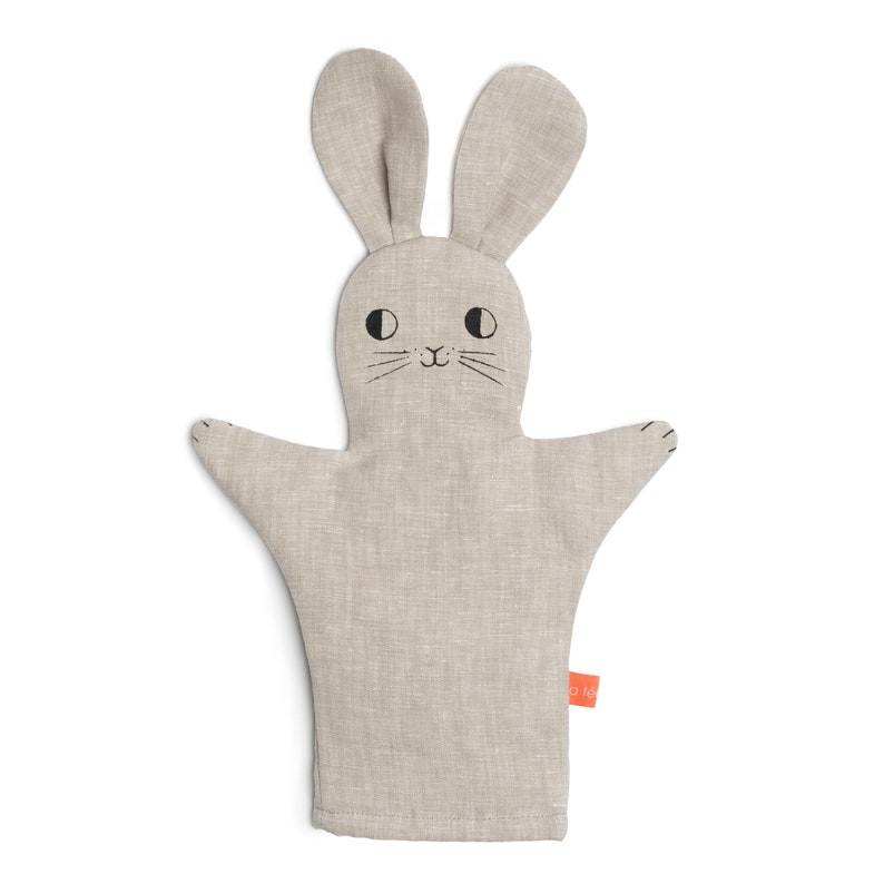 Pina Bunny Hand-puppet /// Marionnette Lapin Pina - Etsy