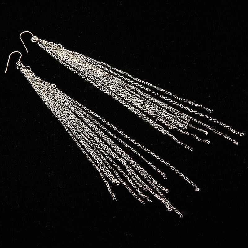 Chain Earrings - Etsy