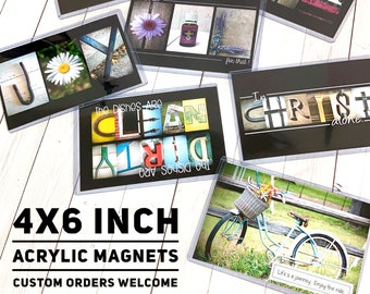 2 1/4 Inch Magnets Any of My Designs Placed on a Magnet - Etsy