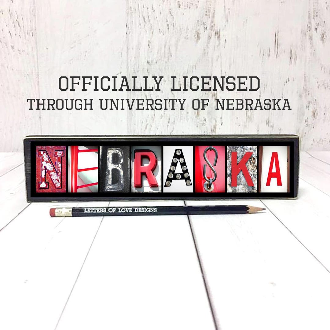 Nebraska Huskers Sign Cornhuskers Officially Licensed, Made in Nebraska ...