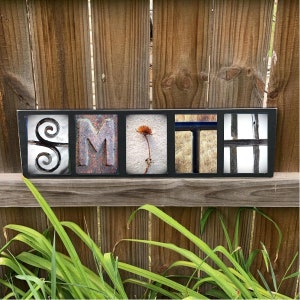 Alphabet Photography, Photo Letter Art, Letter Pictures, Photo on Wood ...