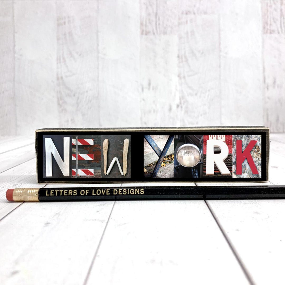 New York Sign, New York Gifts for New Yorkers, Unique New York City Art ...