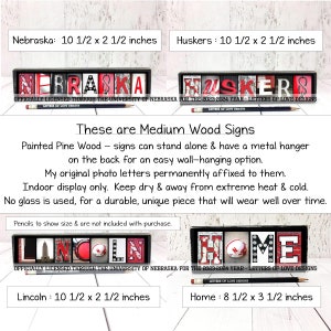 Huskers Sign, Officially Licensed University of Nebraska Huskers Gift ...