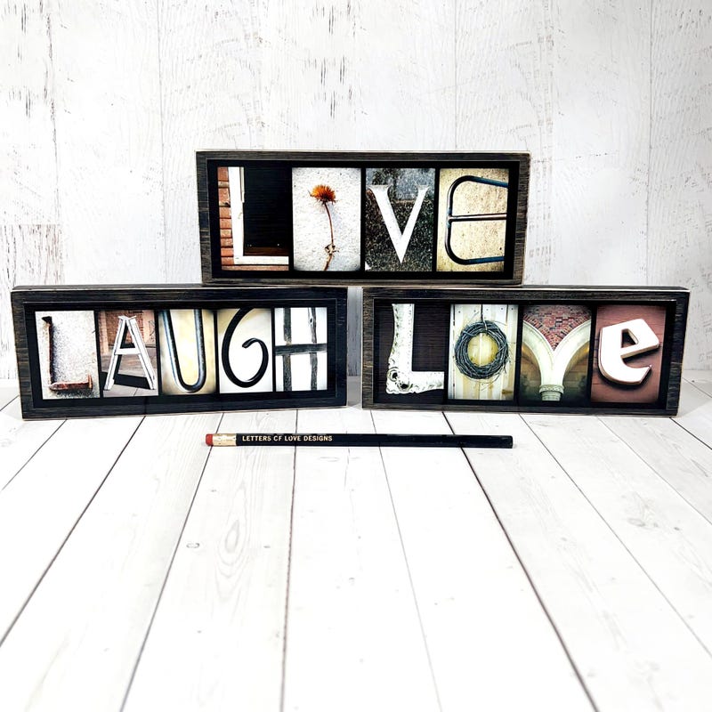 Live Laugh Love Signs - Etsy