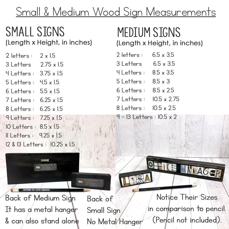 Smith Sign Smith Family Sign Smith Personalized Letter | Etsy