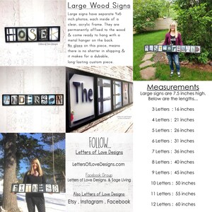 Smith Sign, Smith Family Sign, Smith Personalized, Letter Picture ...