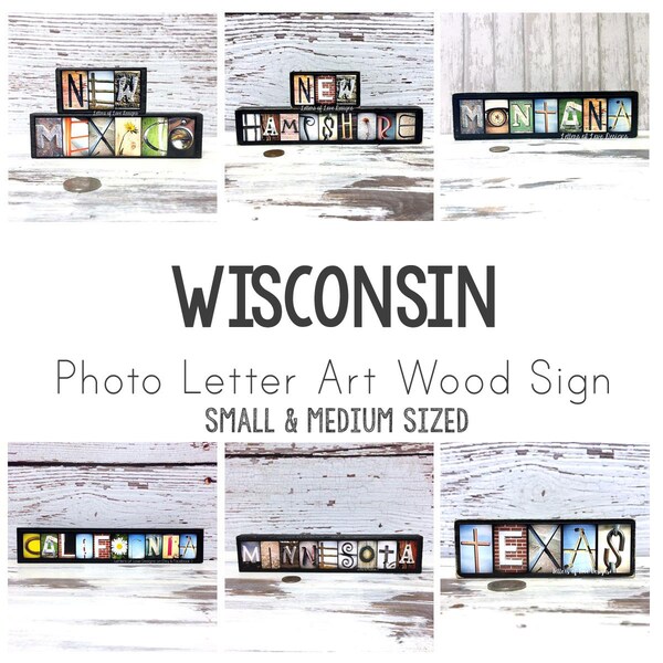 Wisconsin Sign - Etsy