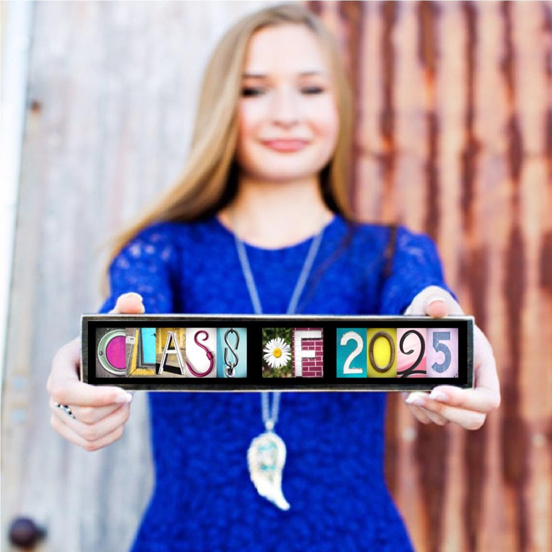 Graduation Gift Decor, Graduation Party Decorations, Class of 2025 Sign ...