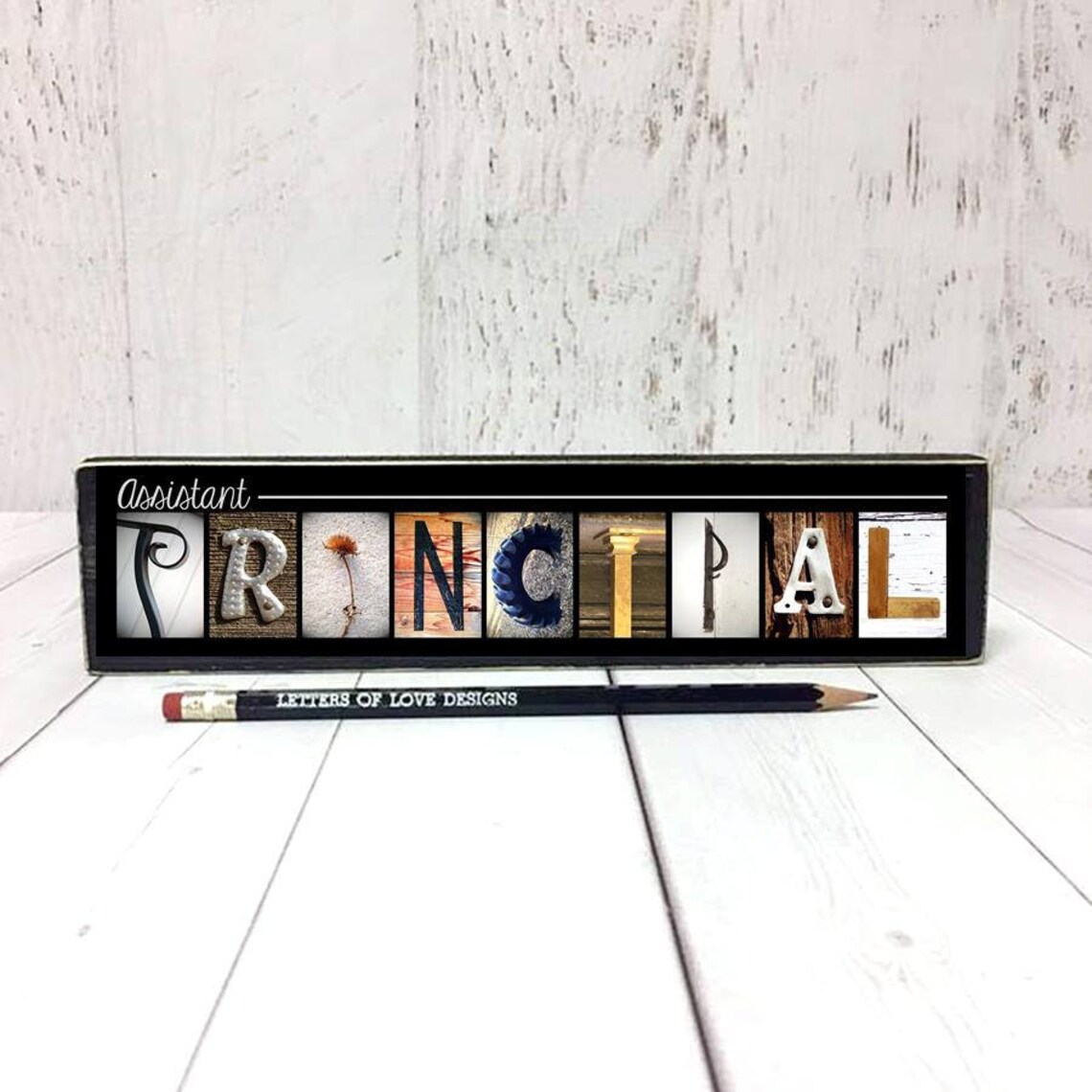 Principal Gift Assistant Principal Name Sign School Principal | Etsy