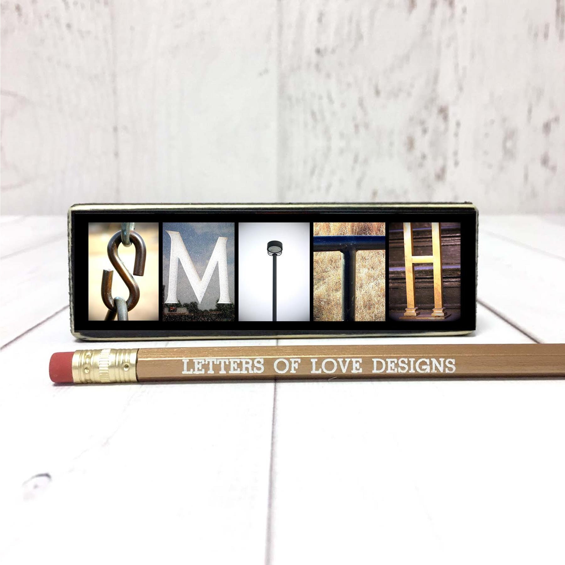 Smith Sign Smith Family Sign Smith Personalized Letter | Etsy