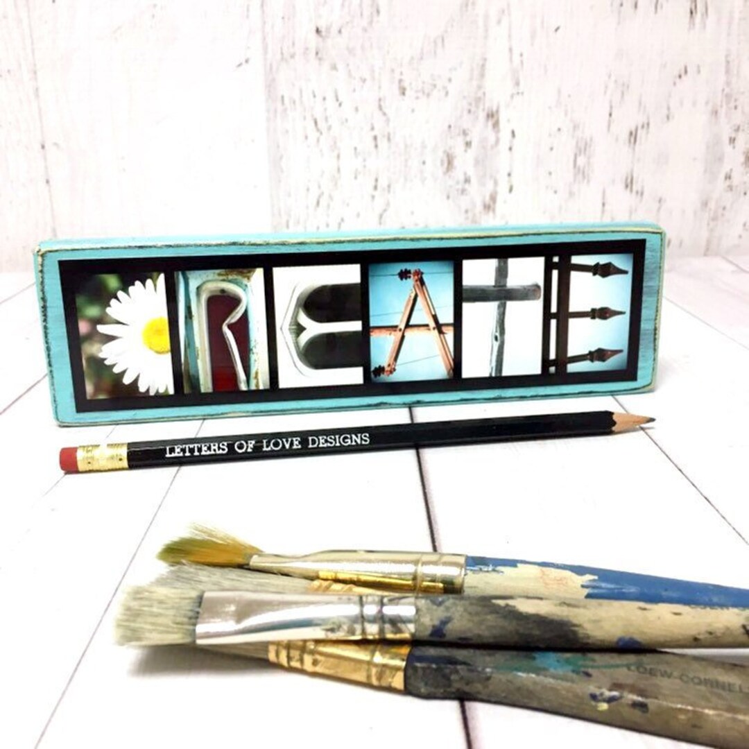 Create Sign, Crafter Art Print, Crafter Gift for Crafters, Artist Gift ...