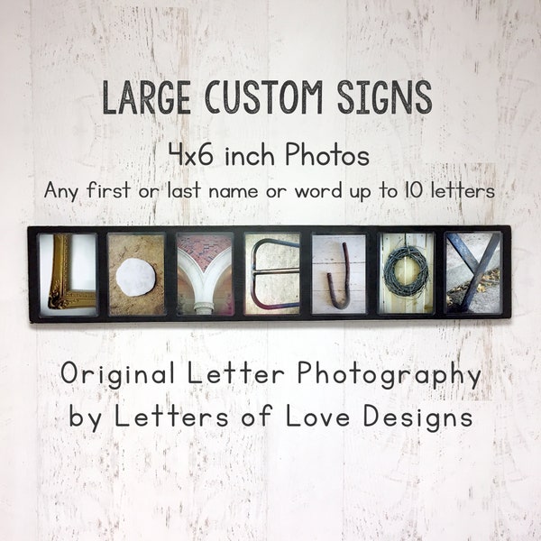 Alphabet Photography - Etsy