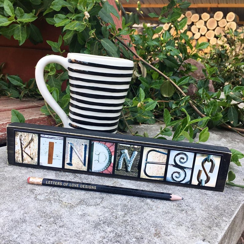 Kindness Sign - Etsy