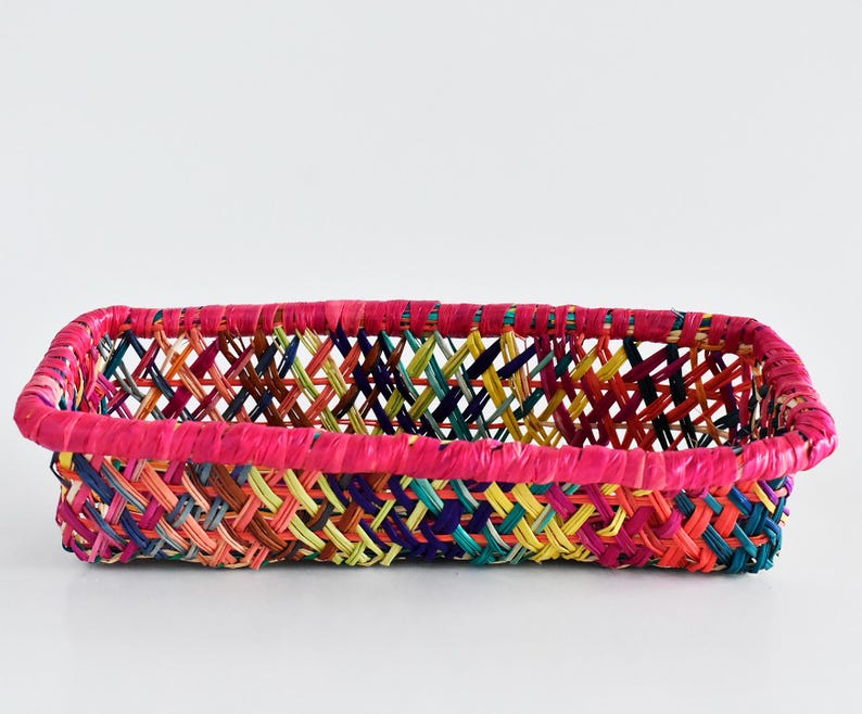 Handwoven Peruvian Basket - Etsy