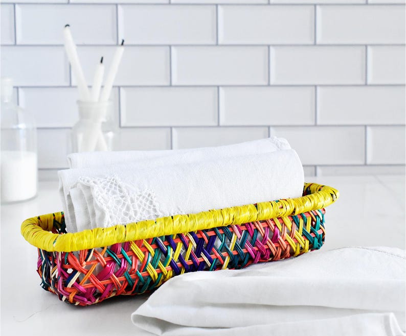 Handwoven Peruvian Basket - Etsy