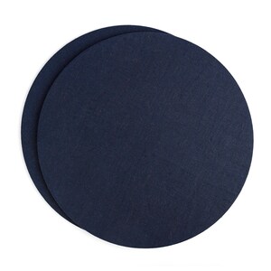 Charter Plates Linen. Set of 2. Linen Placemats- Perfect for Dinners ...