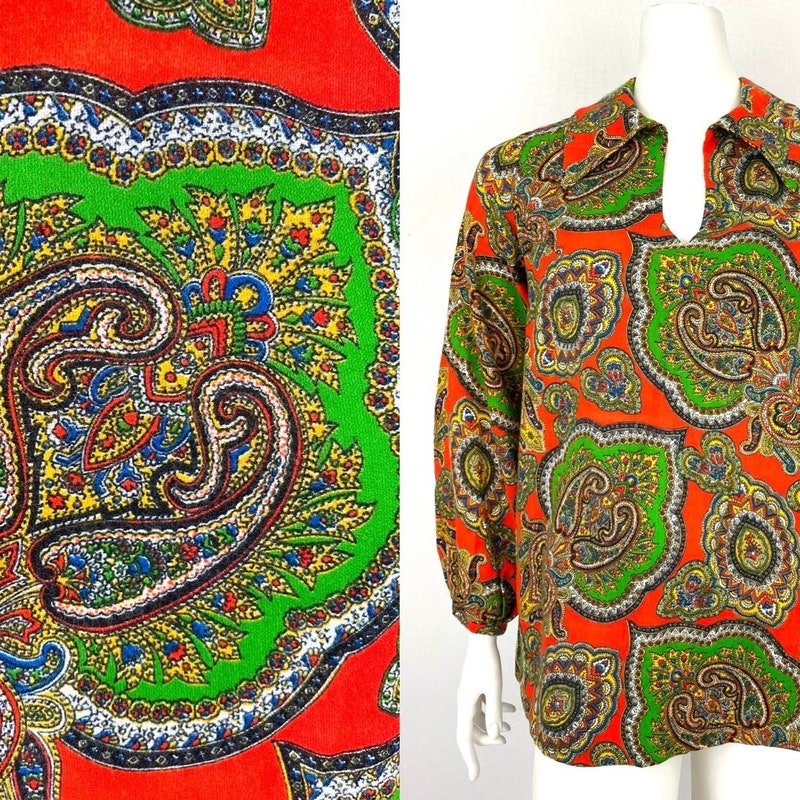 1960s Blouse - Etsy