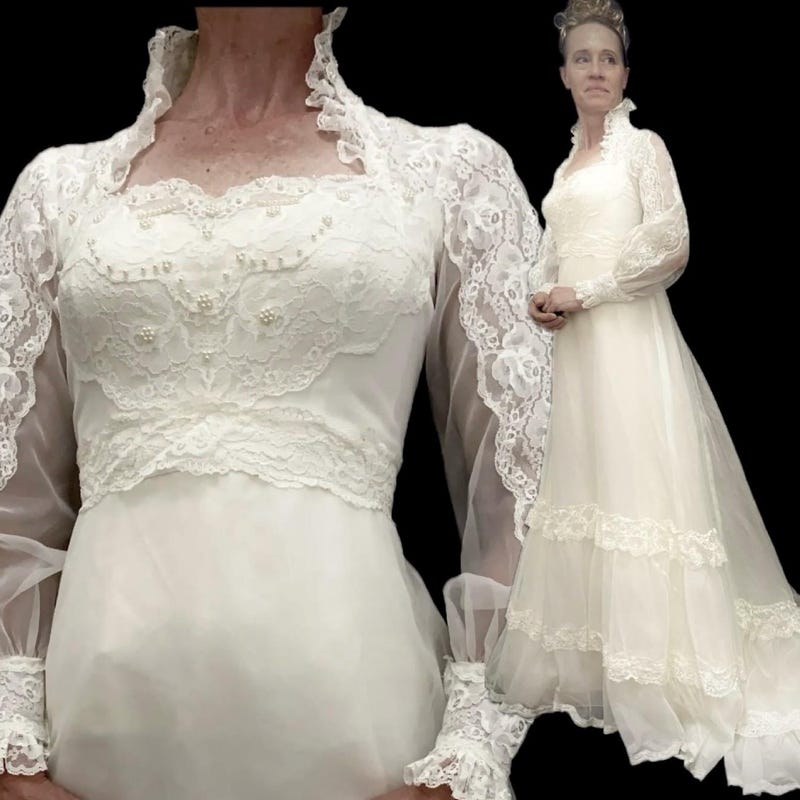 Queen Anne Neckline - Etsy