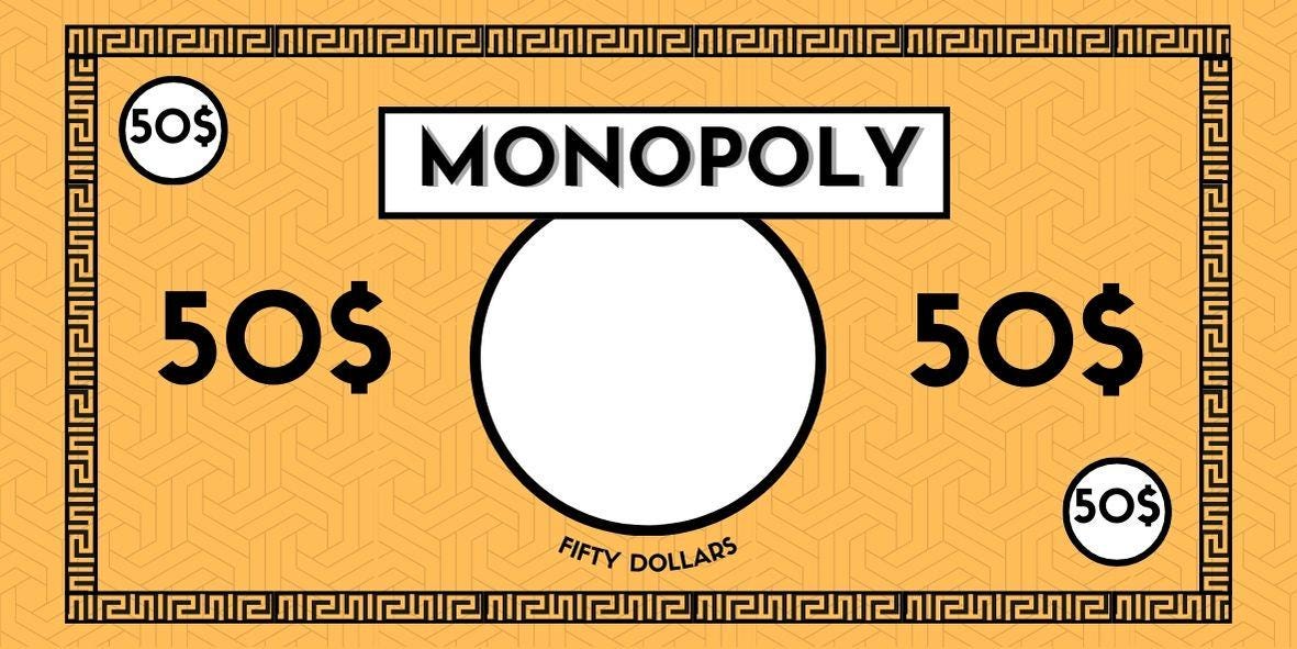 Editable Monopoly Template With Board+box+ Property Cards + Money ...