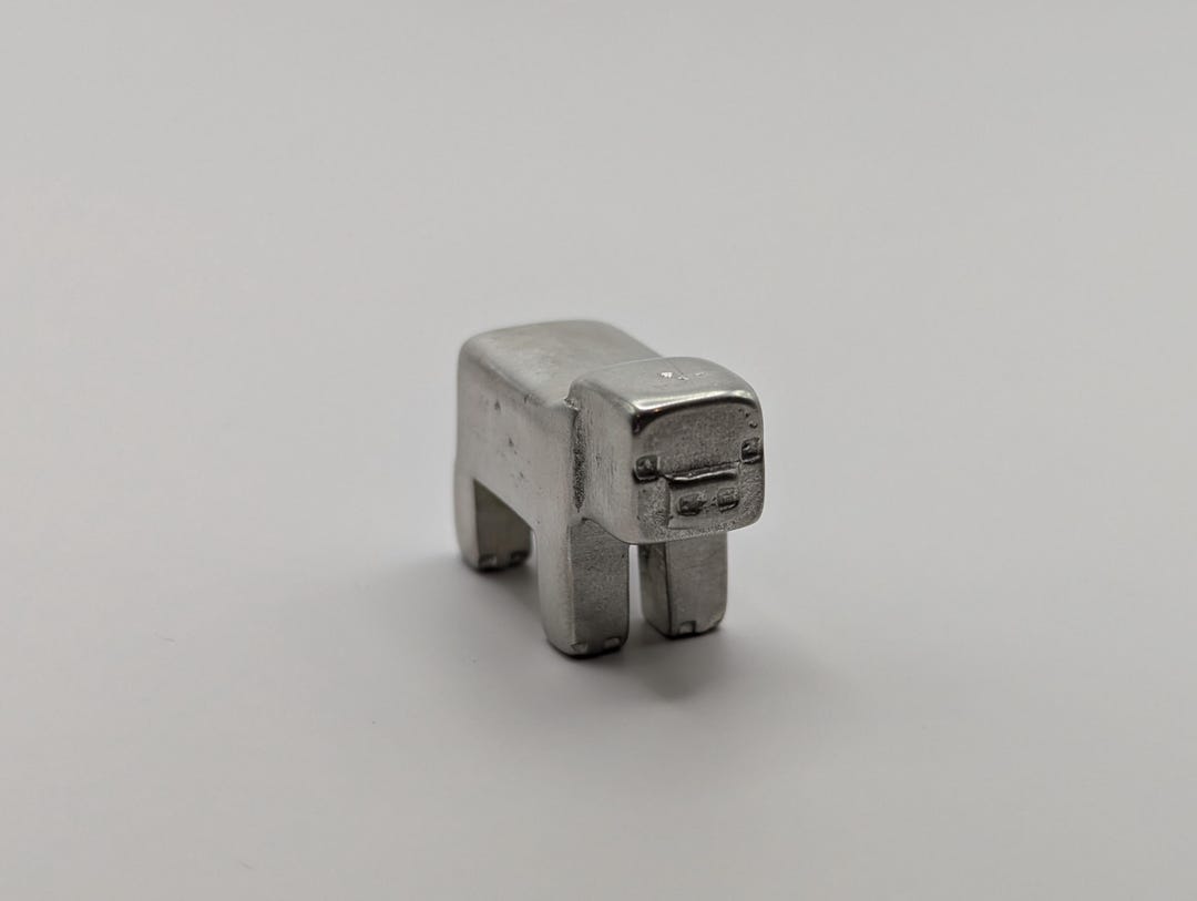 Handmade Miniature Minecraft Style Pig - for Games or Display - Etsy