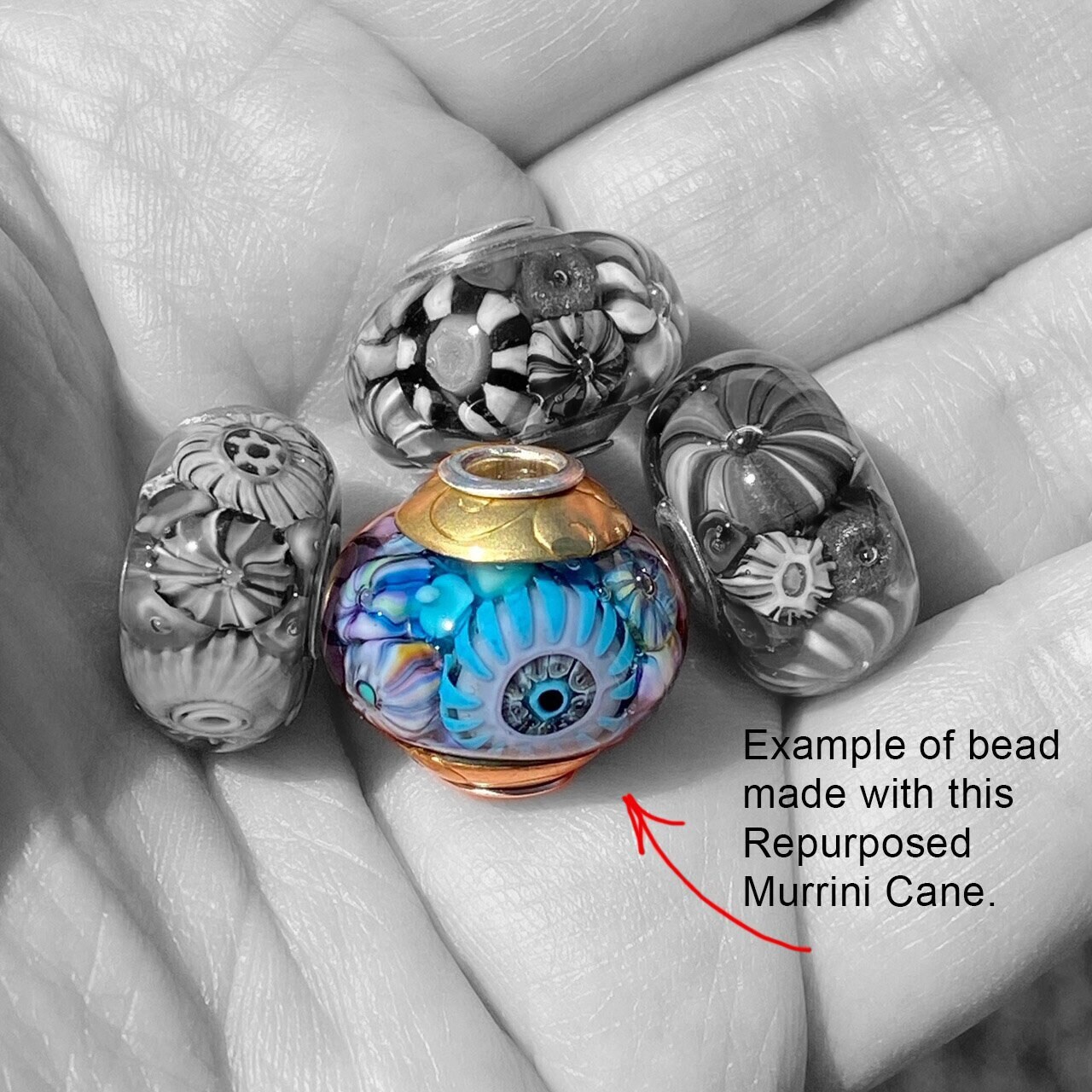 Tutorial - Making MURRINI From REPURPOSED Cane - Lampwork Ebook ...