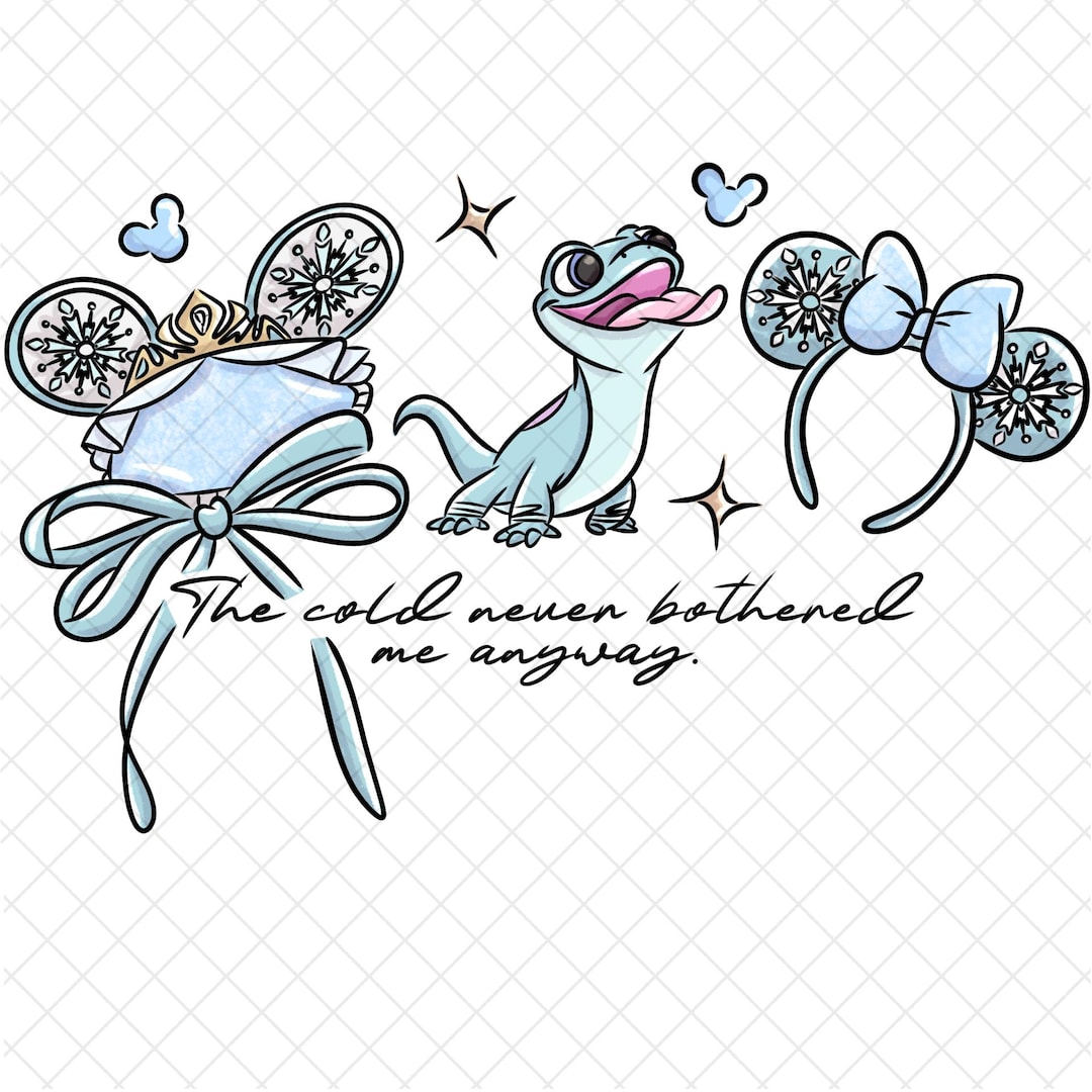 Elsa Doodle PNG: Magical Kingdom Sublimation Design (digital Download ...