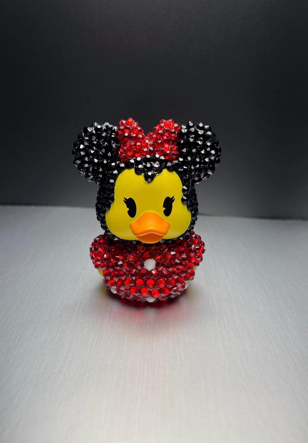Disney Minnie Mouse Rubber Duck. Blinged Duck With Rhinestones. 2 Great ...