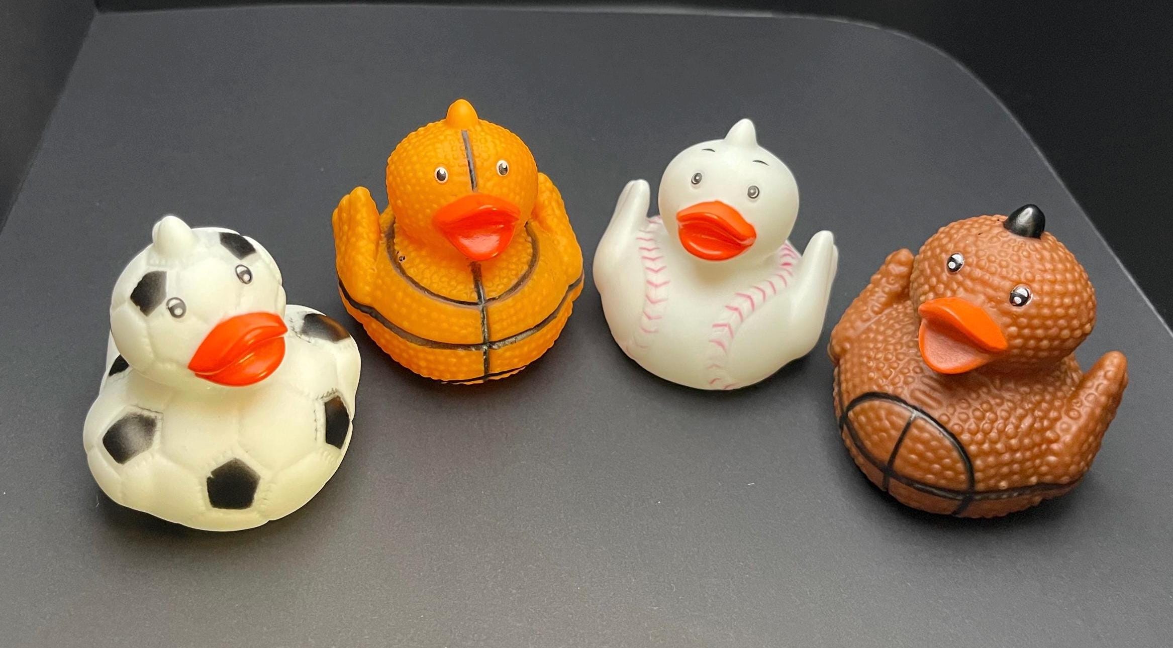 Sports Rubber Ducks, Football, Baseball, Soccer, Basketball ~ Jeep Duck ...