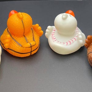 Sports Rubber Ducks, Football, Baseball, Soccer, Basketball ~ Jeep Duck ...