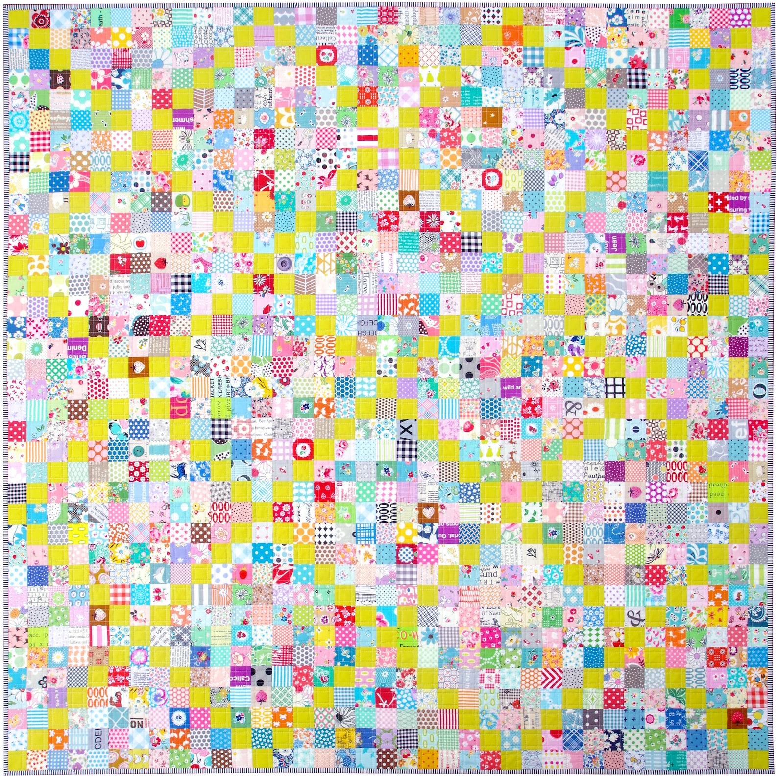 Scrappy Irish Chain Quilt Pattern - Etsy