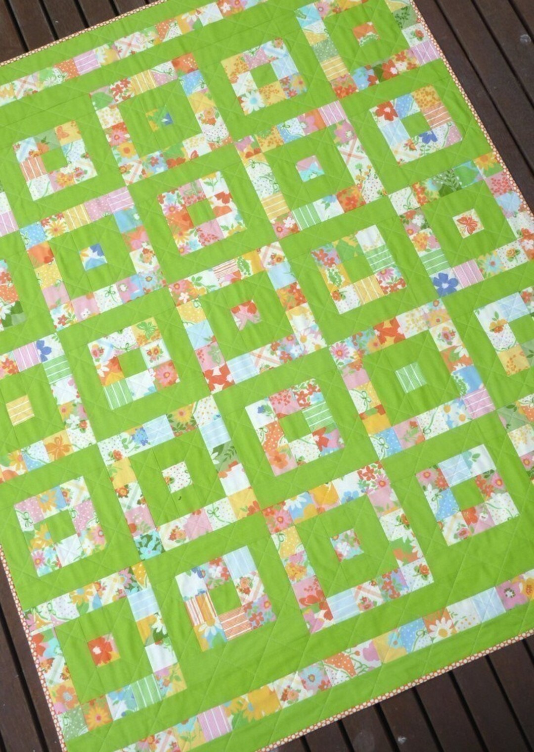 Take 1 A Layer Cake Quilt - Pattern (PDF File) - Immediate Download - Etsy