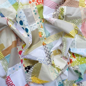 Tiffany Quilt Pattern (PDF File) | A Low Volume Patchwork Quilt Pattern ...