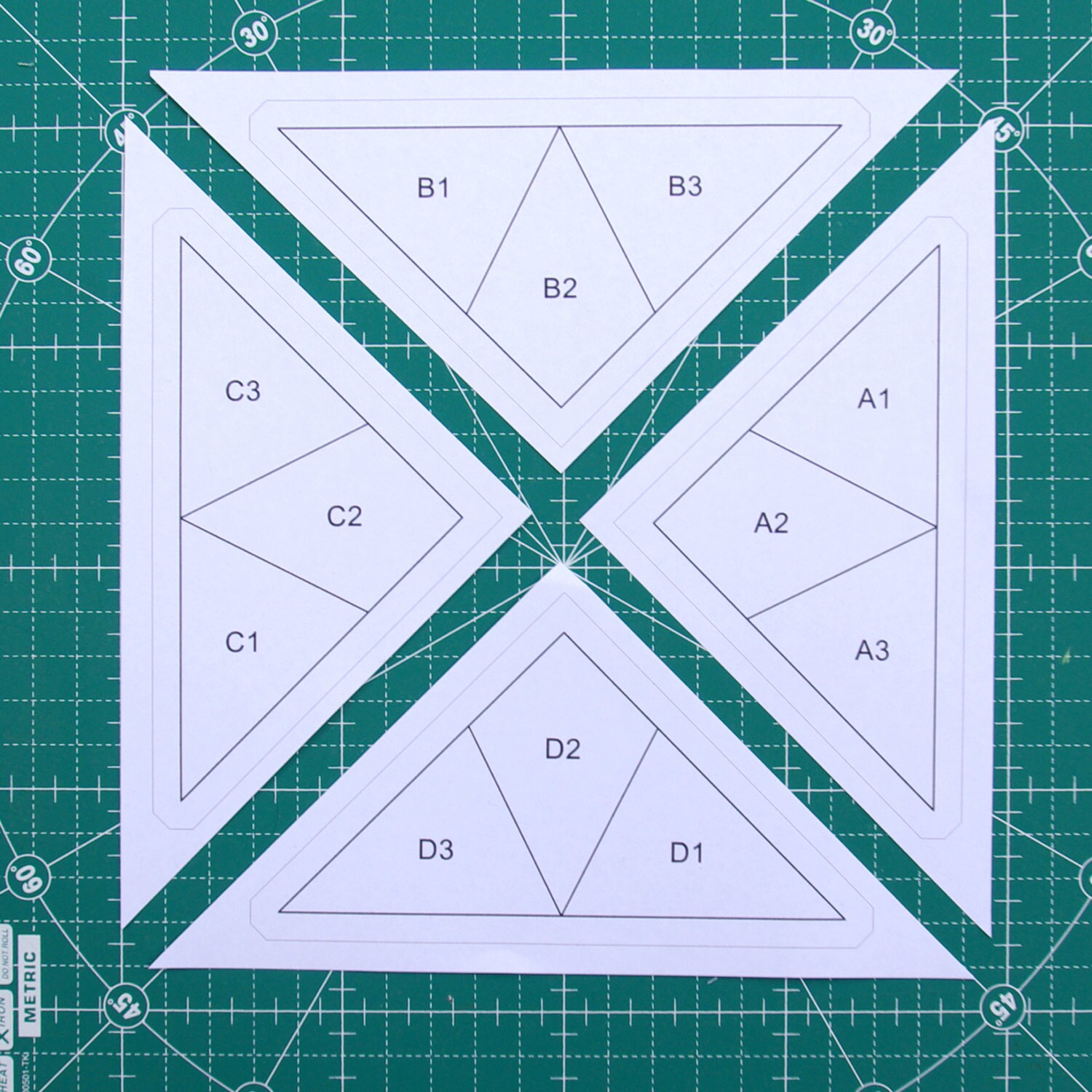 Hummingbird Foundation Paper Piecing Pattern Only - Etsy