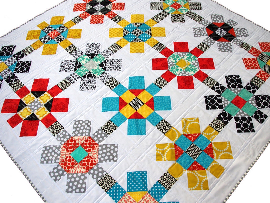 Labyrinth Quilt Pattern (PDF File) - Immediate Download - Etsy