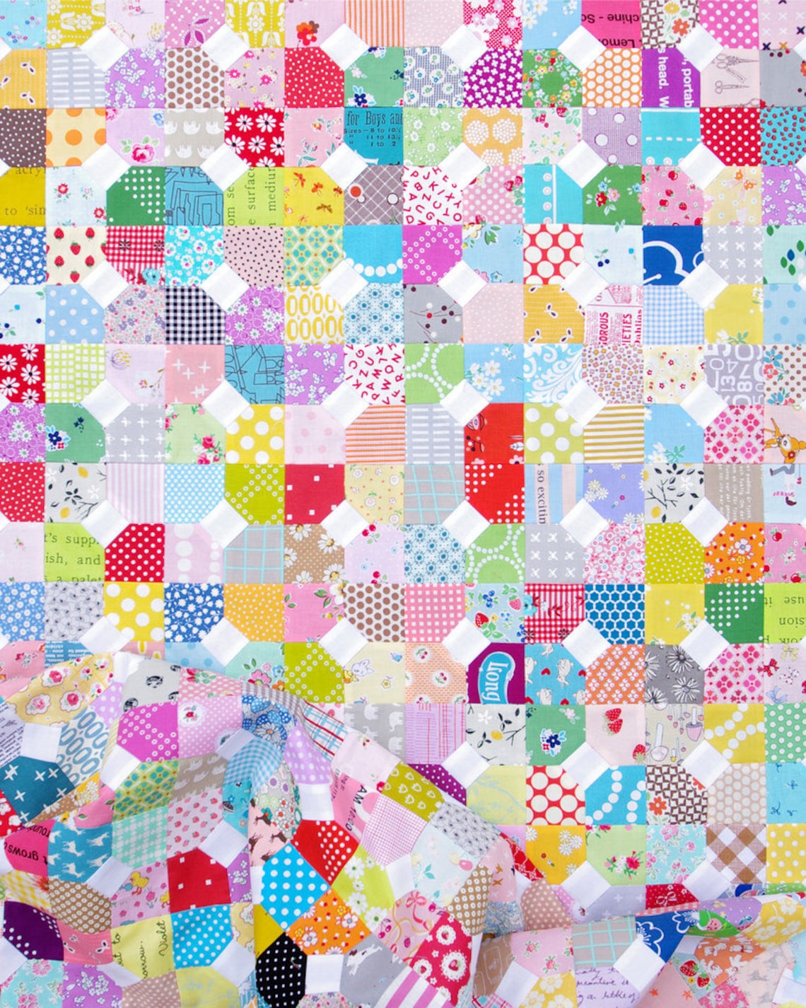 Scrappy Bow Tie Block Templates | Etsy