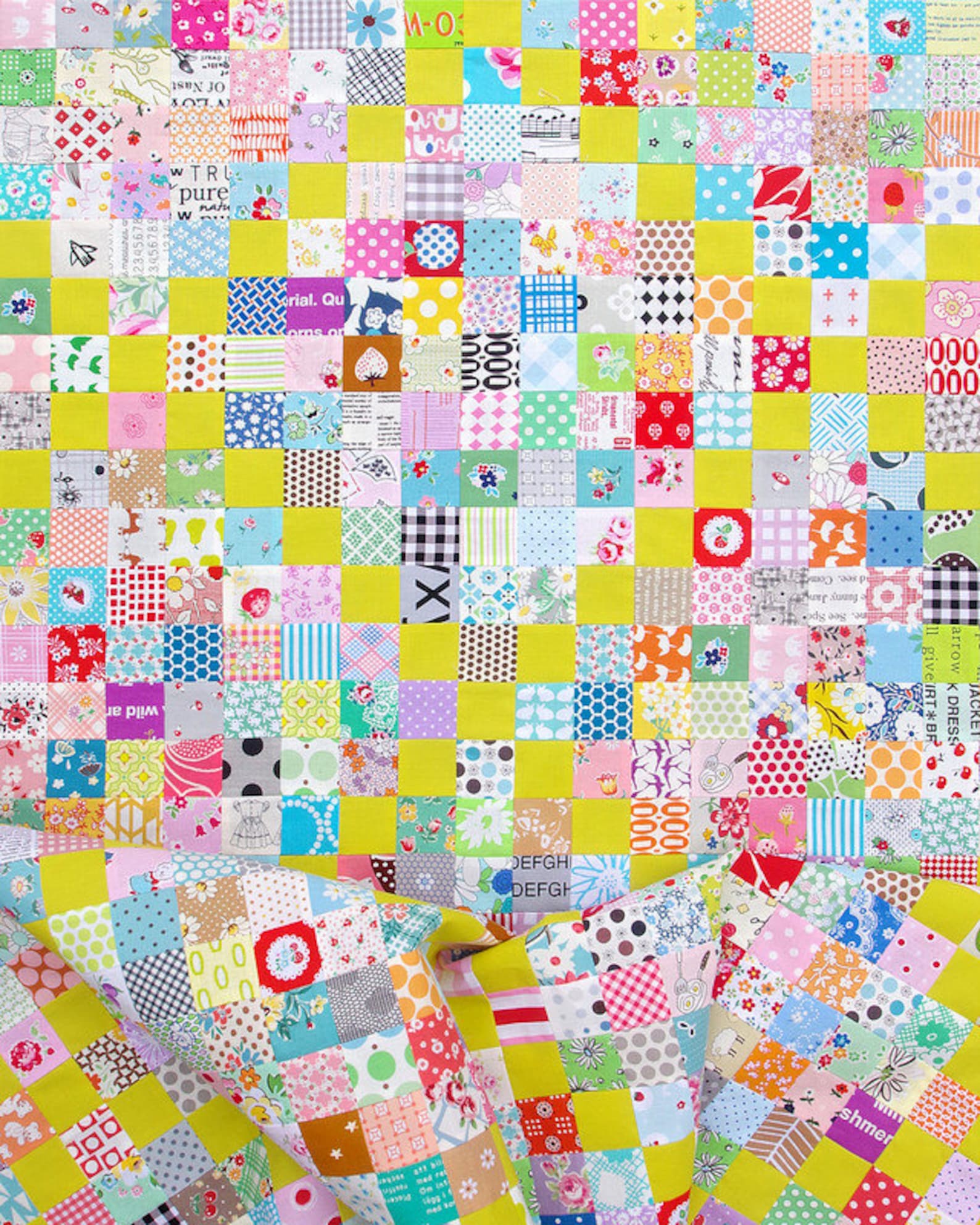 Scrappy Irish Chain Quilt Pattern - Etsy