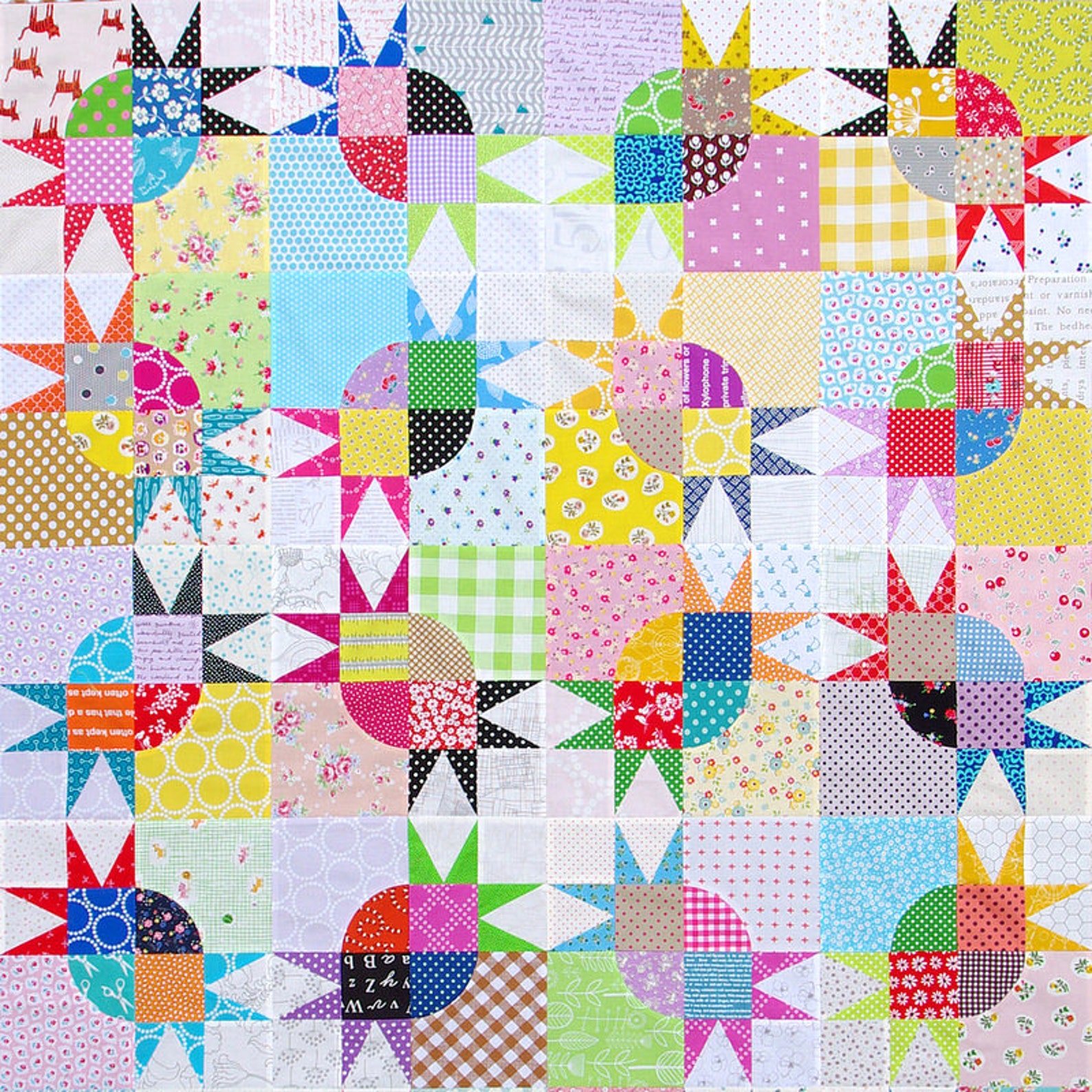 Pickle Dish Variation Quilt Templates and Foundation Paper Piecing ...