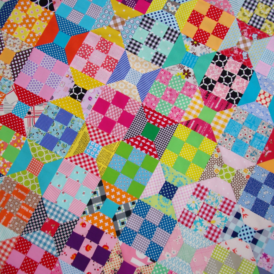 Spool Block - Traditional Quilt Block - Templates - Etsy