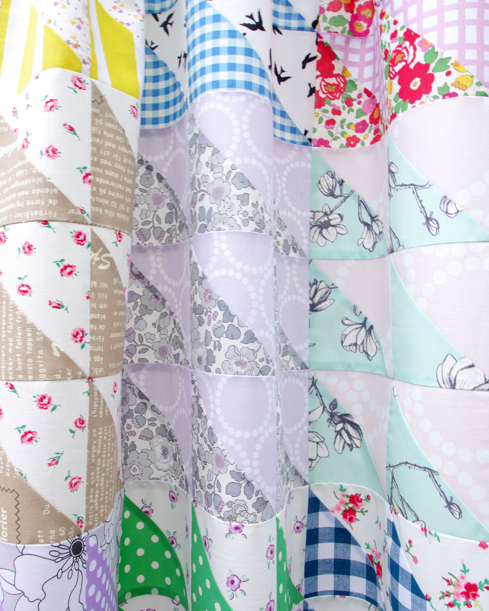 Retro Half Square Triangle (HST) Quilt Pattern (pdf File) - Etsy