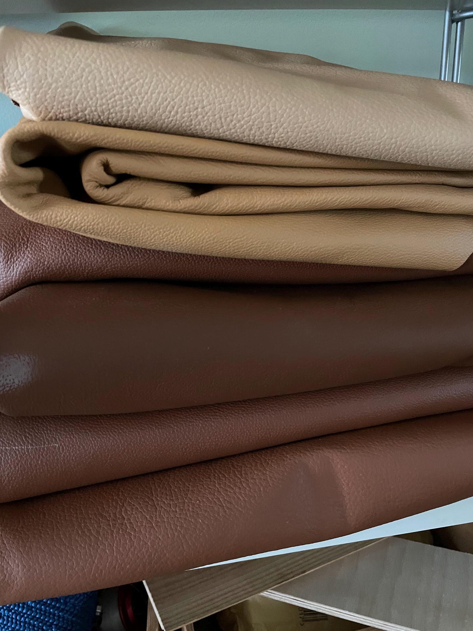 Leather, Full Hide, Half Hide, Black White Tan Ivory. Size 200cm X 190 ...
