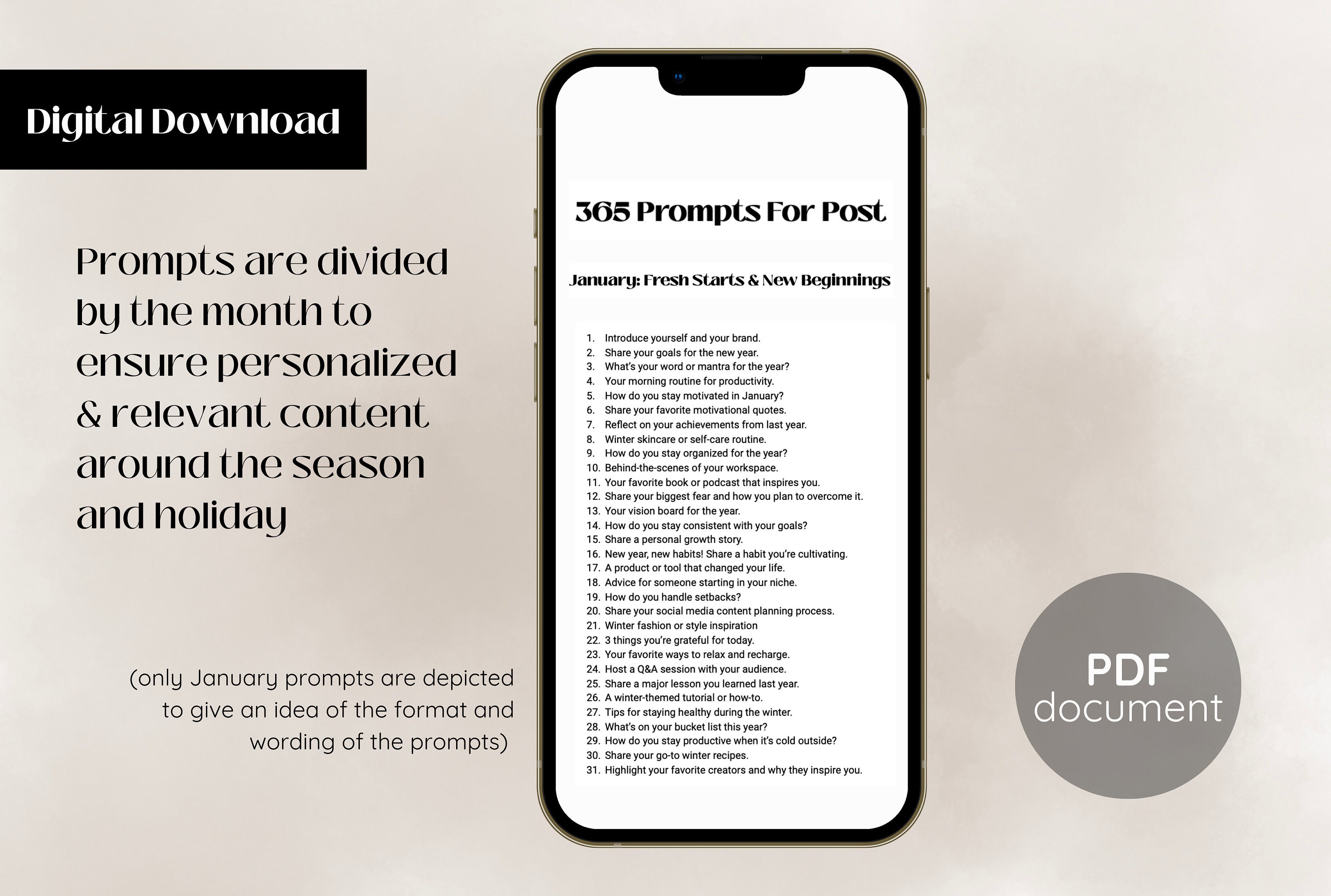 365 Journaling Prompts for Beginners - Beginner Journal Prompts ...