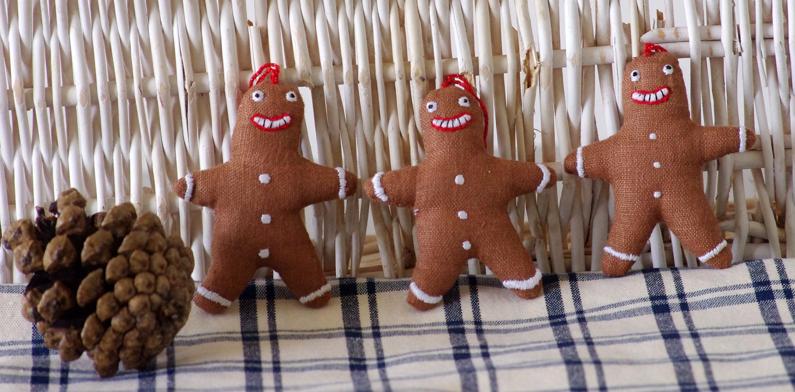 Personalised Gingerbread Man. Set of 3 Gingerbread .christmas | Etsy